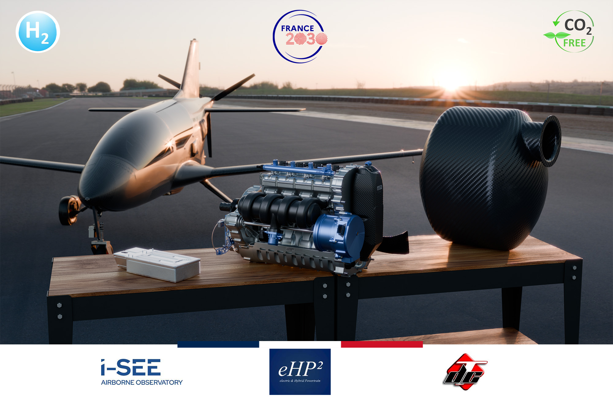 Avancée majeure pour l’aviation hydrogène et la décarbonation ! - eHP²